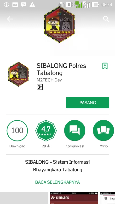 Si Balong Sistem Administrasi Polres Tabalong | Habar News