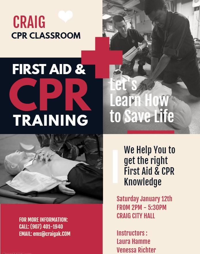 Sign Up for First Aid & CPR Training in Craig [January 12th] - P.O.W ...