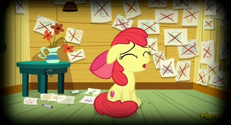 Mlp Applebloom Sad