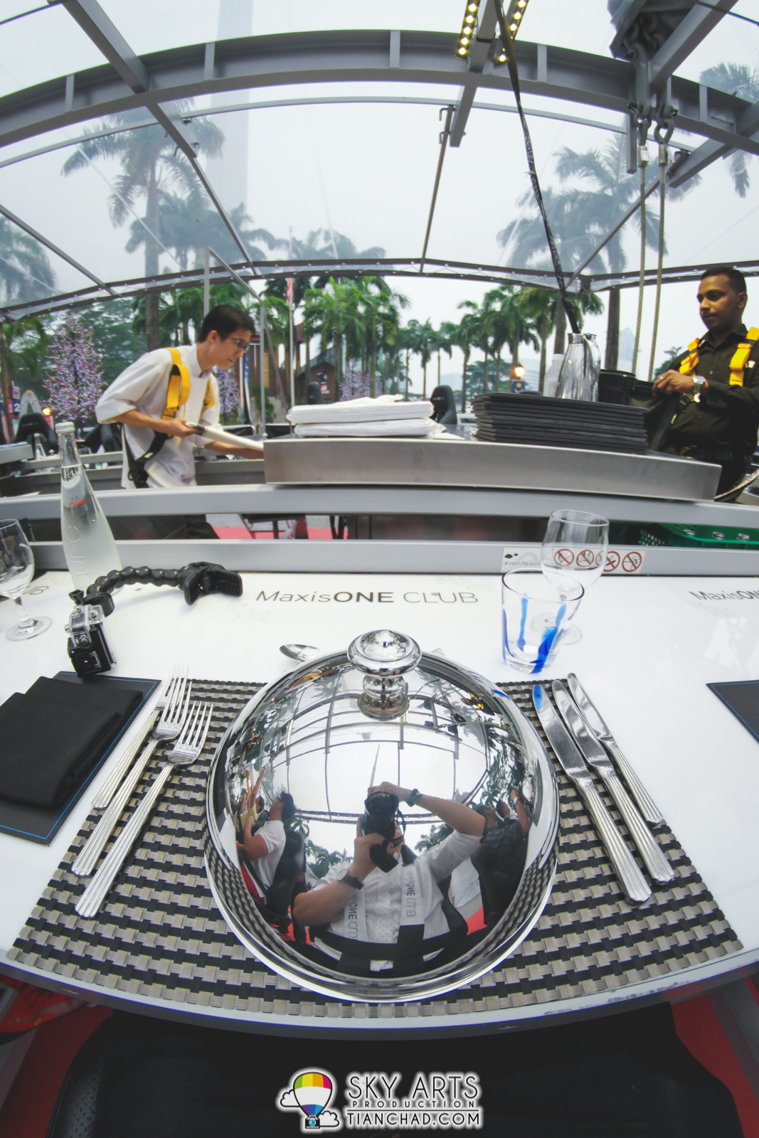 Most Surreal Dinner In The Sky @ KL Tower, Malaysia #dinnerinthesky