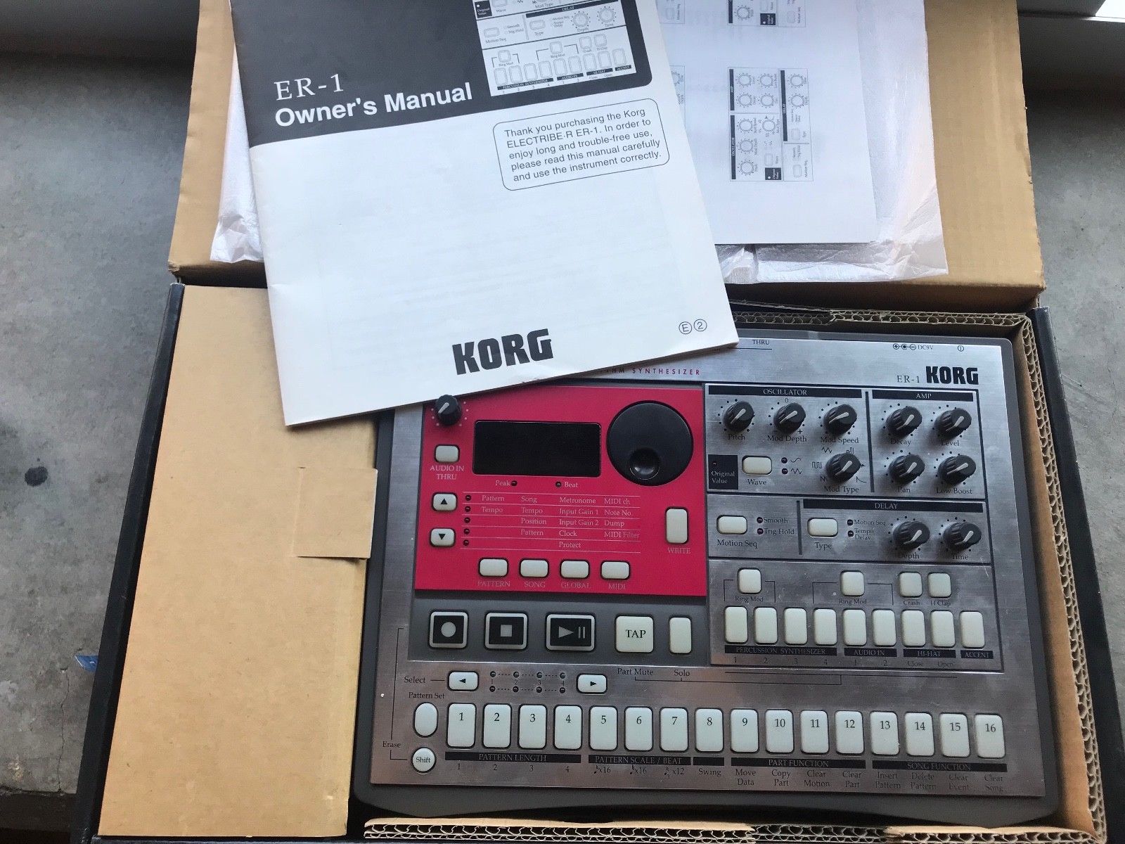 MATRIXSYNTH: KORG ER-1 ELECTRIBE Analog Modeling Drum Machine ...