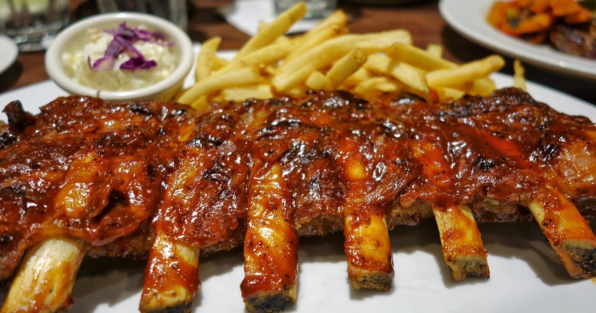 Kuala Lumpur Trip - Baby BEEF Back Ribs at Tony Roma's