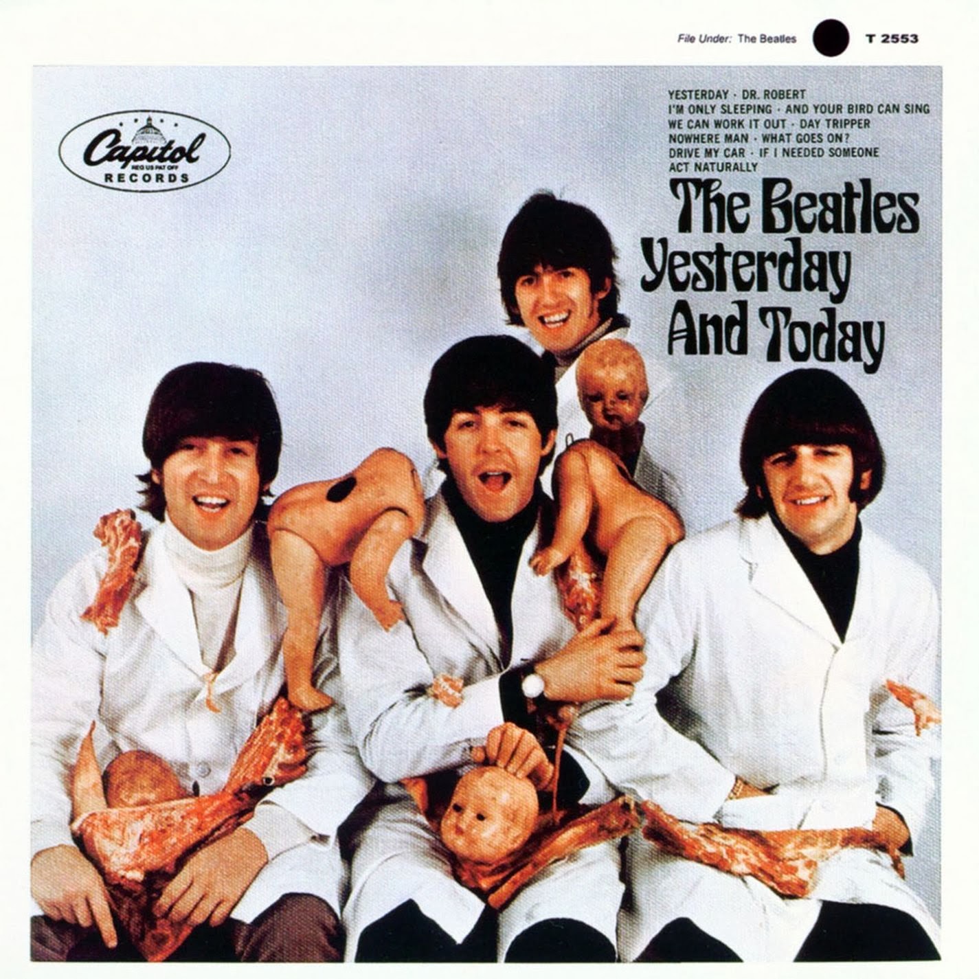 The Beatles Illustrated UK Discography: Yesterday And Today (U.S. Album ...