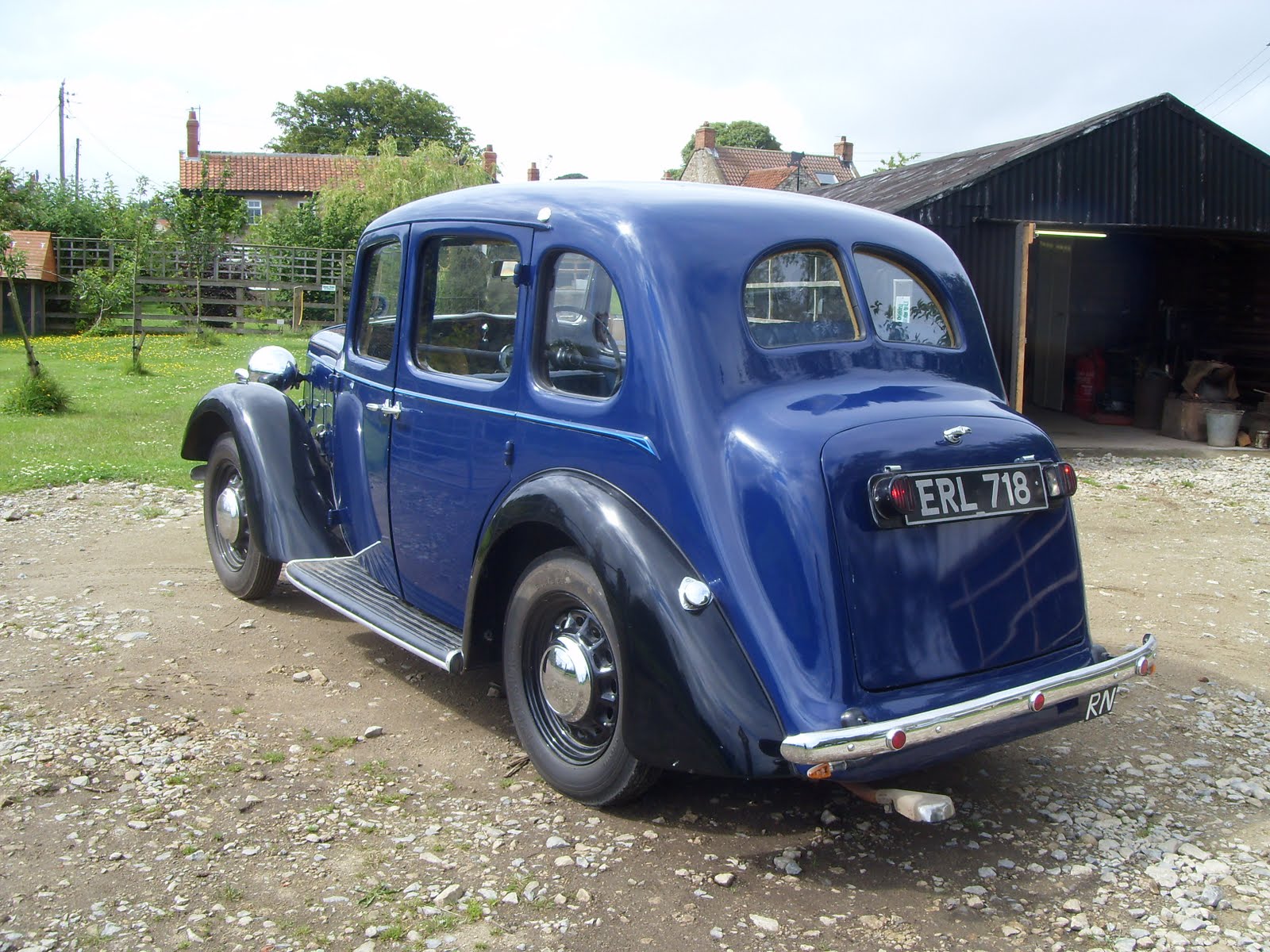 Michael Smith Upholstery: 1939 Austin Ten Cambridge Saloon.