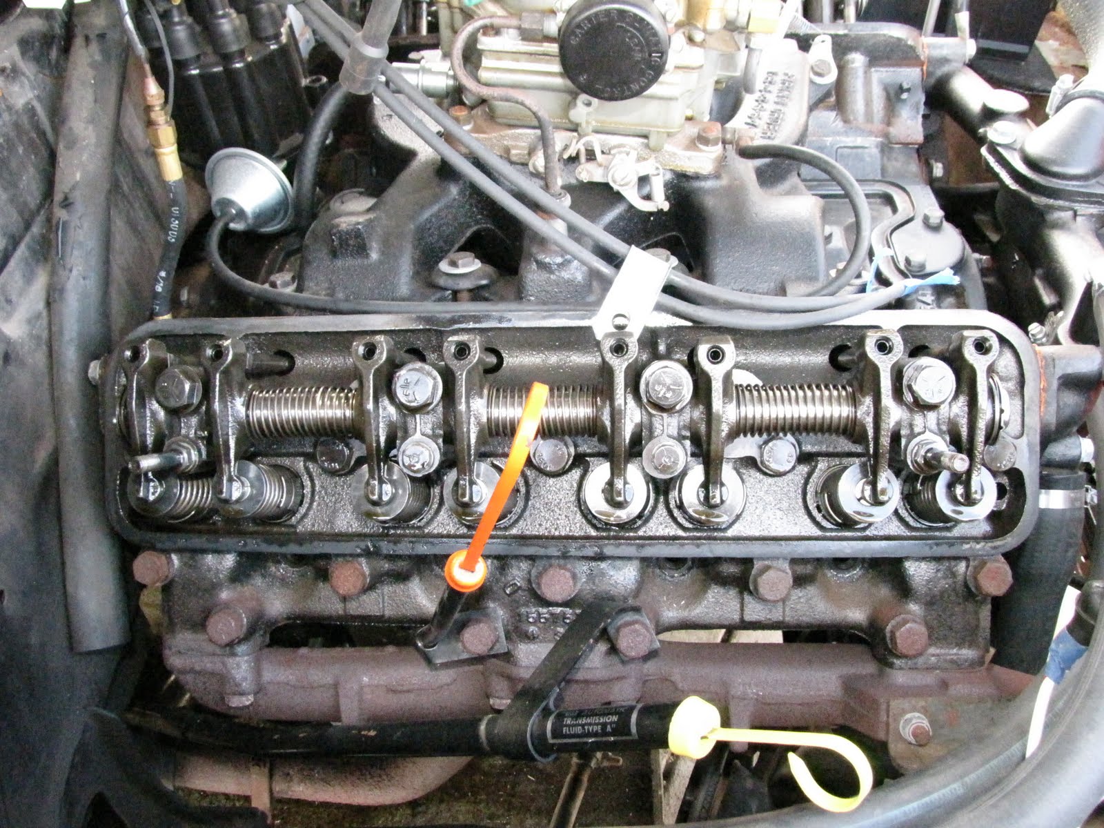 The Studeblogger: Valve Adjustment for the Studebaker V8