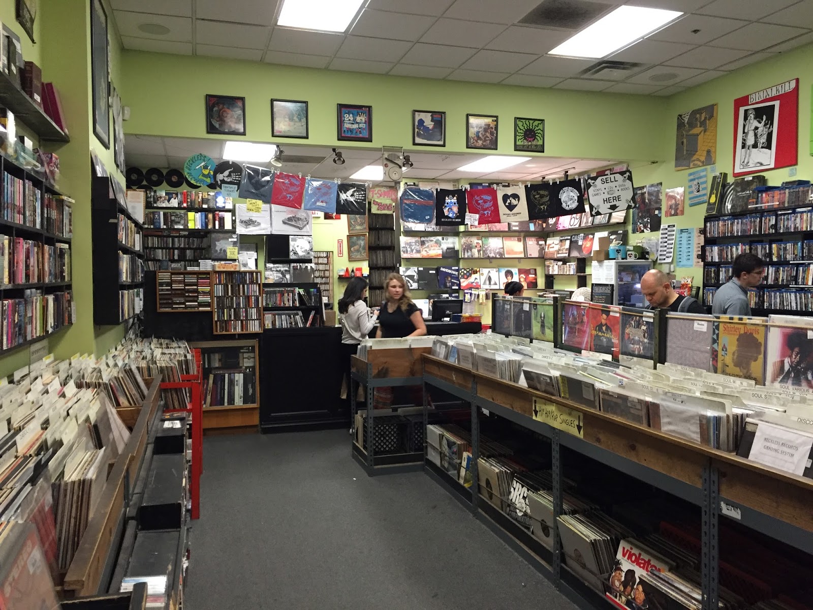The Global Small Business Blog: Reckless Records in Chicago: New and ...