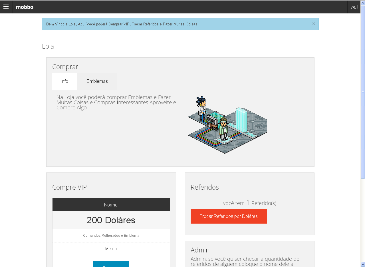 Cria Habbos: CMS de habbo