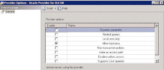 SQL Server: Cannot get the column information from OLE DB provider "OraOLEDB.Oracle" for linked ...