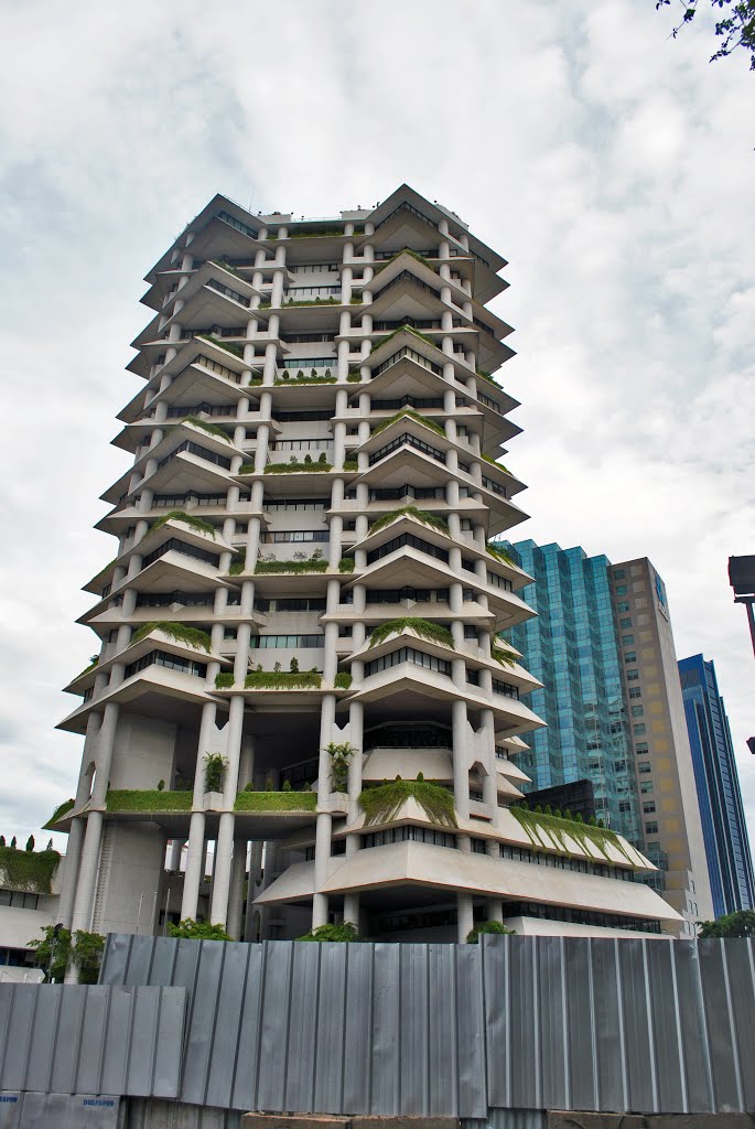 Arquitetura: Contoh bangunan ekologi di Indonesia: Wisma Dharmala ...