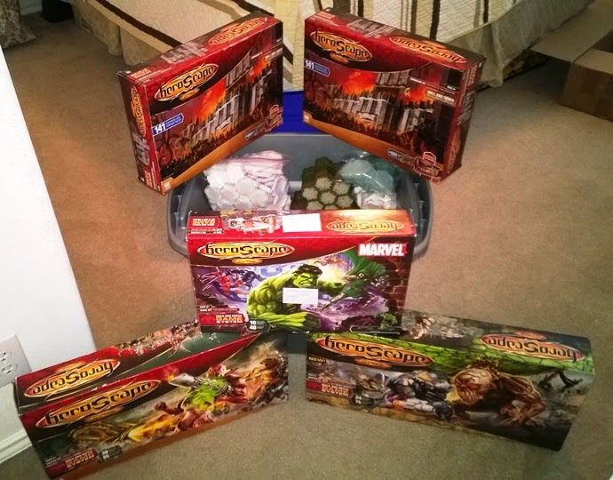 Super Galactic Dreadnought: My HeroScape collection