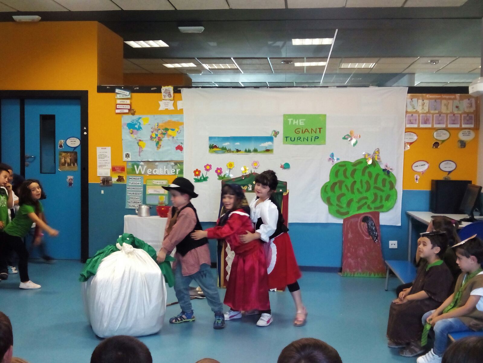 Zaldupe English Blog: "THE GIANT TURNIP" : SCHOOL PLAY , HH5 (NEREA´S KIDS)
