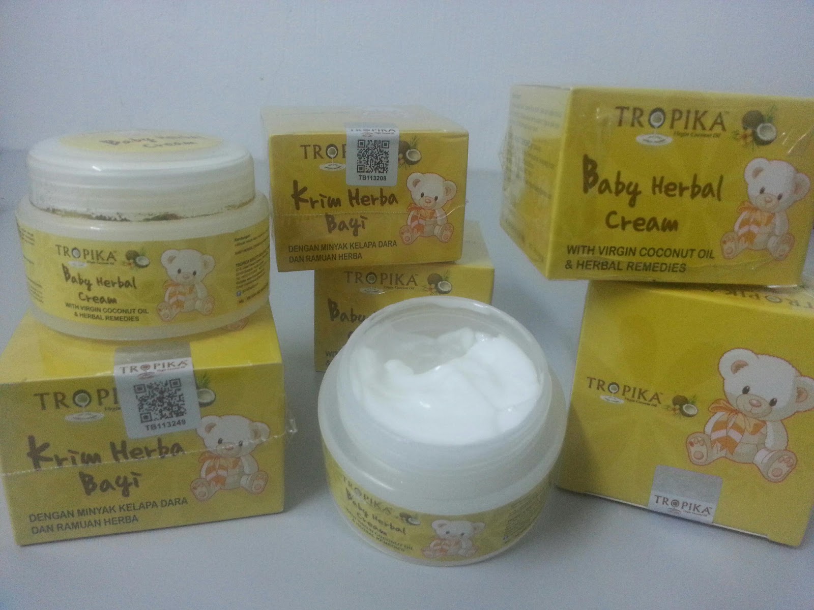 AfiQ Tj.: Baby Herbal Cream-selesakan anak/bayi batuk selsema