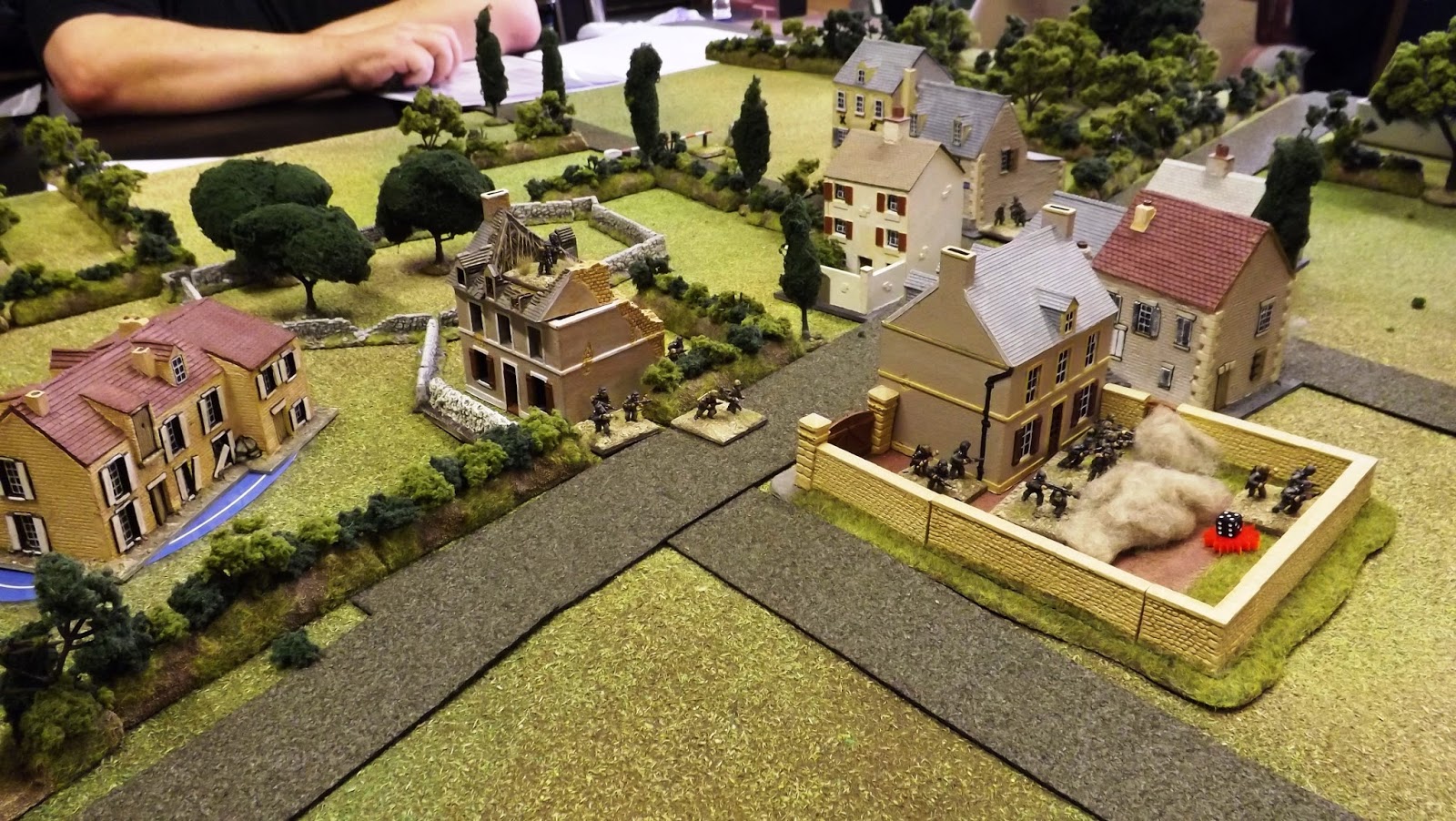 Devon Wargames Group: D-Day, Pouppeville - Utah Beach, Exit Causeway One.