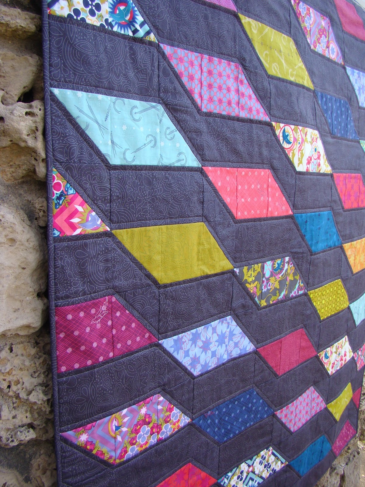 Slice of Pi Quilts: Rockslide