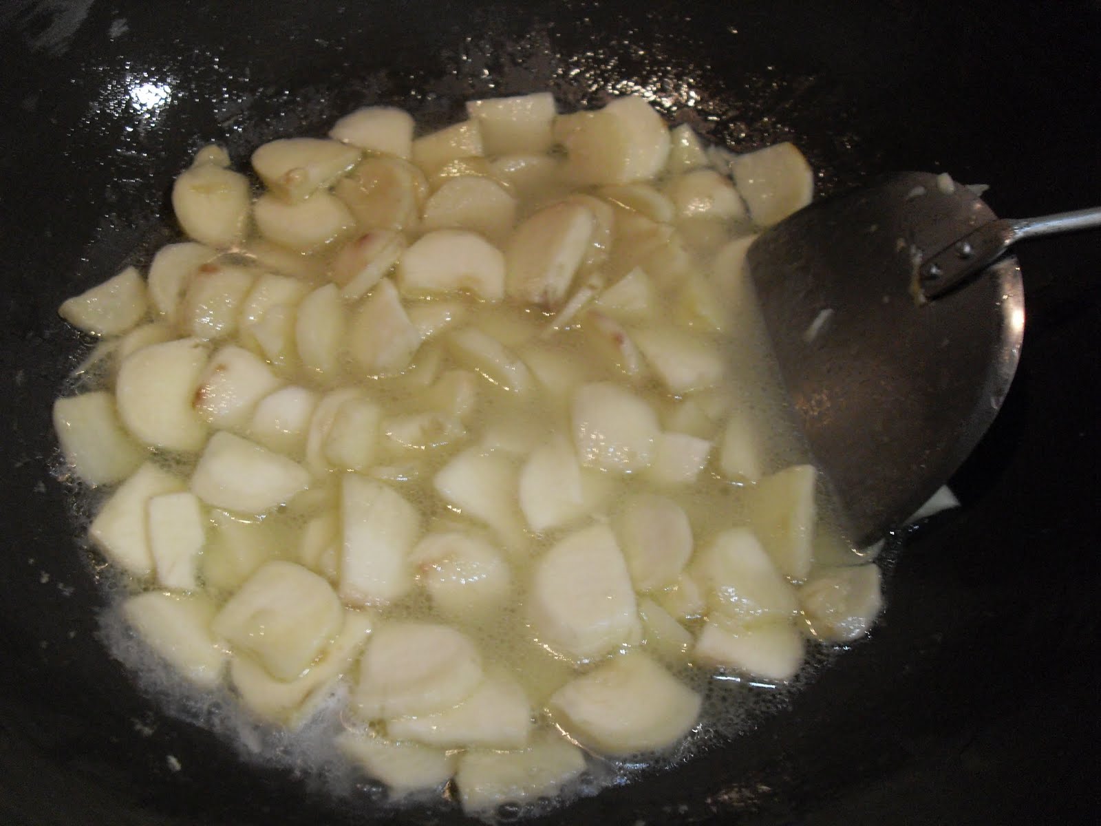 Stir Fried Arrowhead Root (Nga Ku)