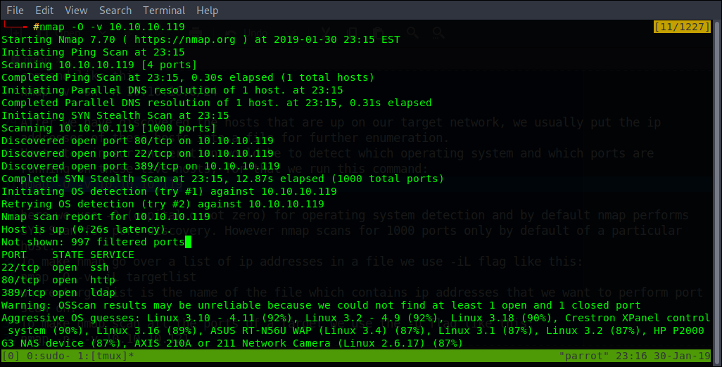 Nmap: Getting Started Guide