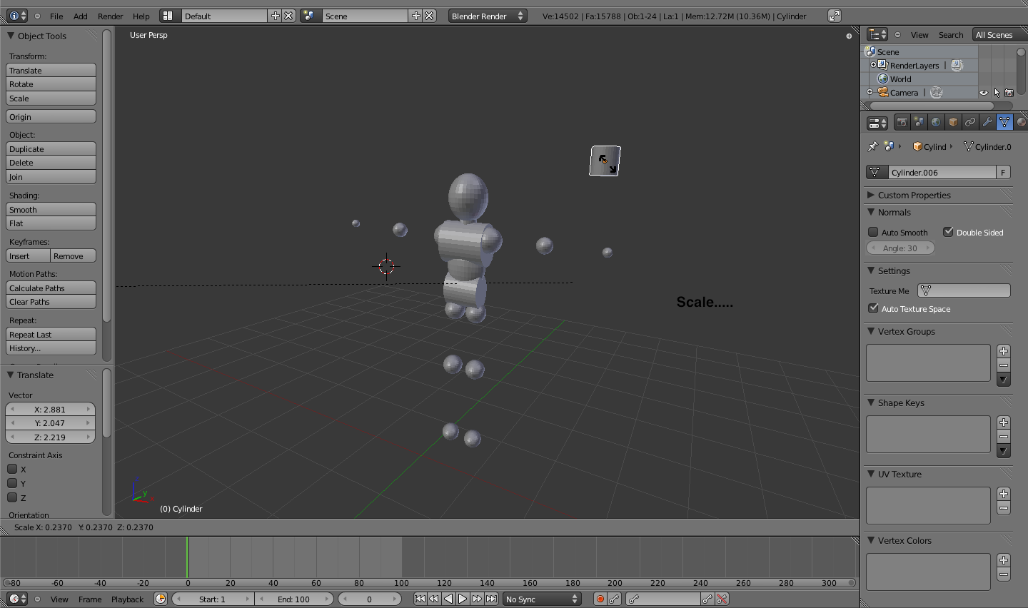 Completely Free Tutorials: Blender modeling tutorial