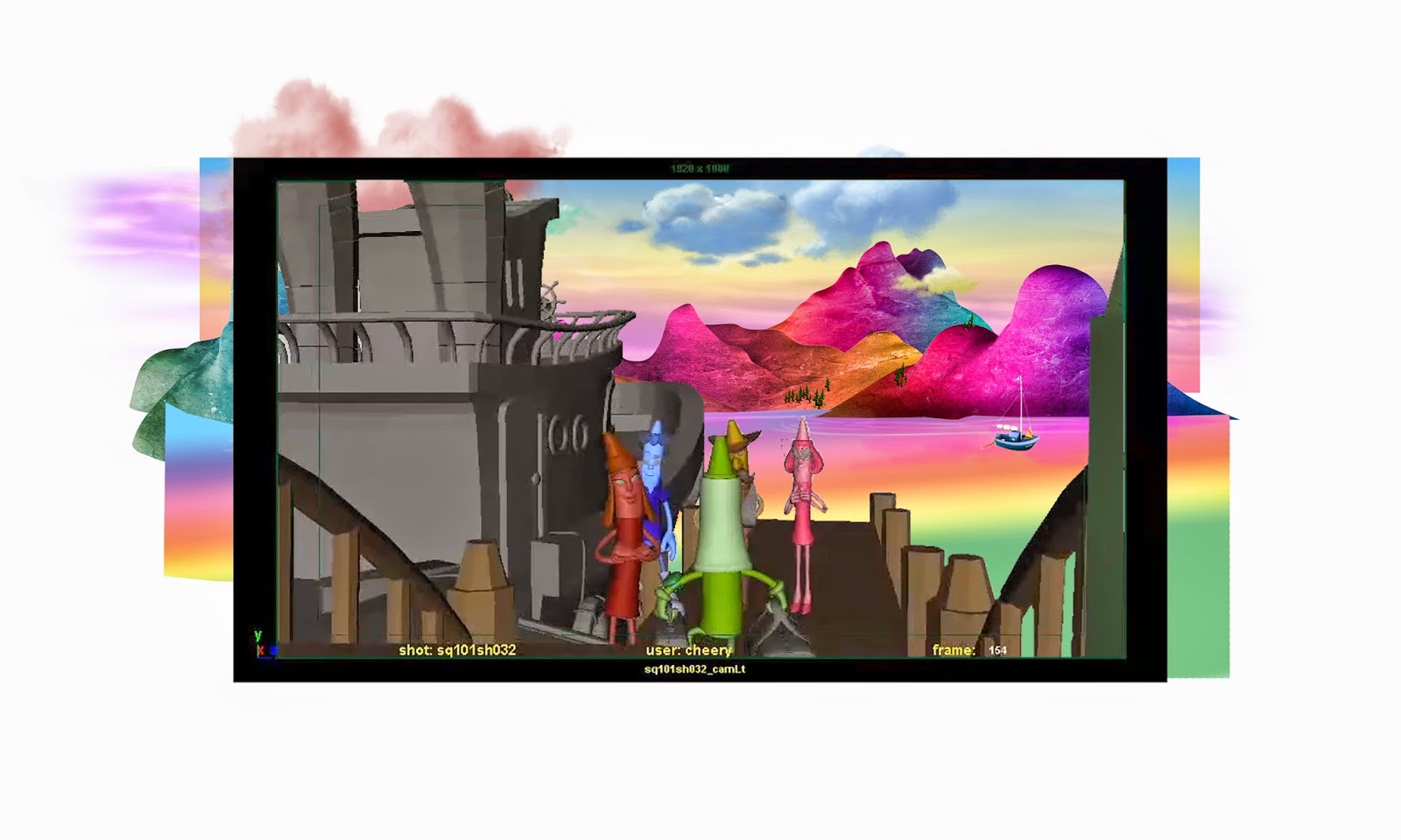 GFL Animation Studios: The Hero of Color City