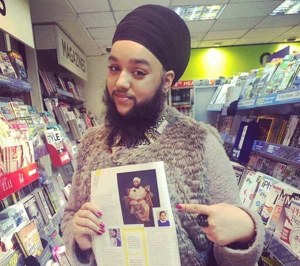 Harnaam Kaur Gadis Manis Dengan Janggut Paling Lebat - panas panas