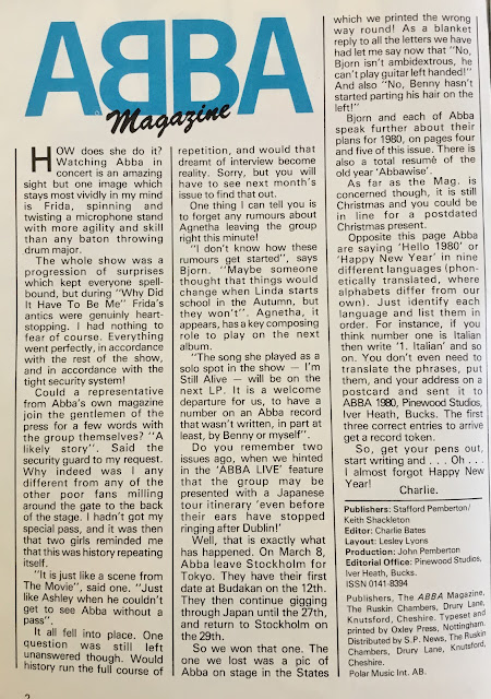 ABBA Fans Blog: ABBA Magazine #20