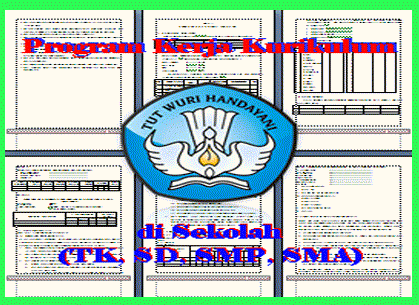 Contoh Program Kerja Kurikulum SD SMP dan SMA - File Revisi