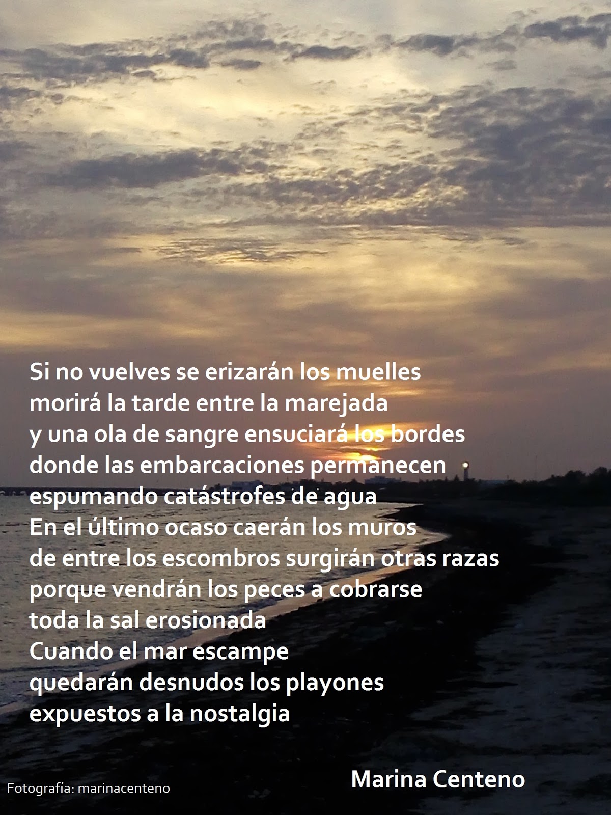 POEMAS DE MARINA CENTENO: EROSIÓN (Lord Byron ediciones)