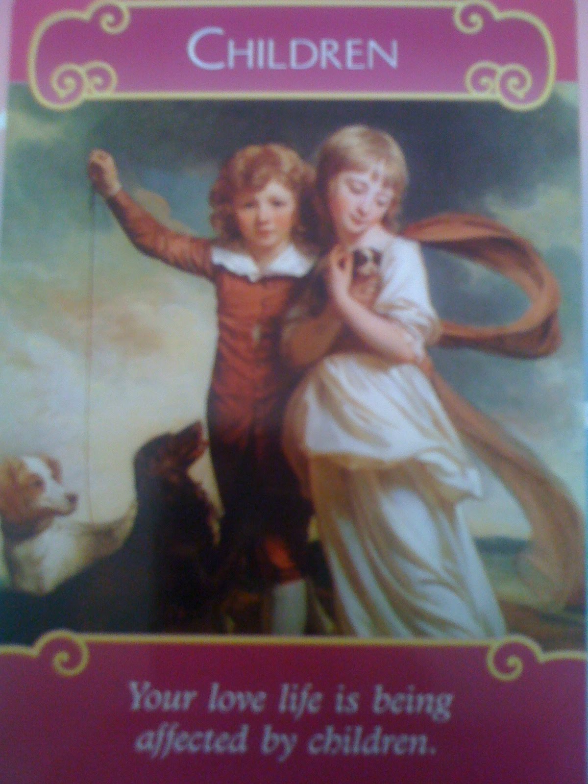 An Angel Each Day: Day 42 - The Romance Angels Oracle Cards