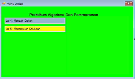 Contoh-Contoh Program Visual Basic 2010 Menggunakan Menu Utama (Daftar ...