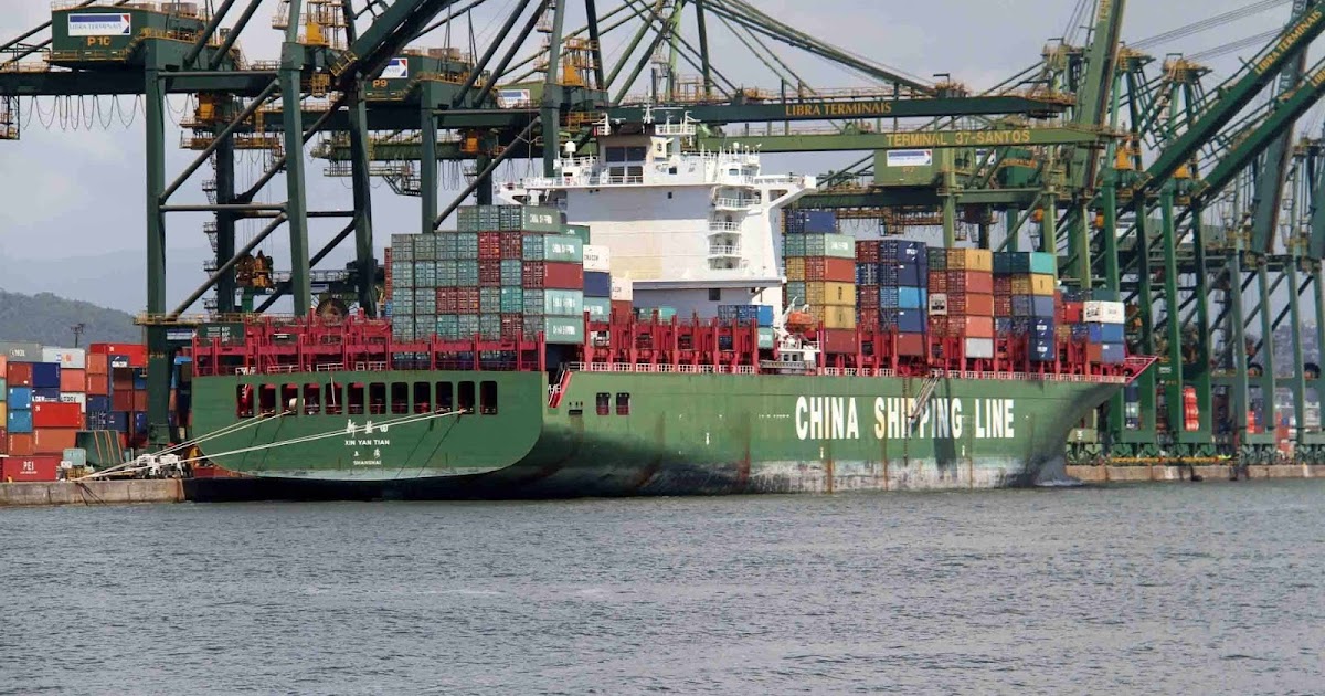 Santos Shiplovers: M/V Xin Yan Tian / BPBA - Em operação em Santos