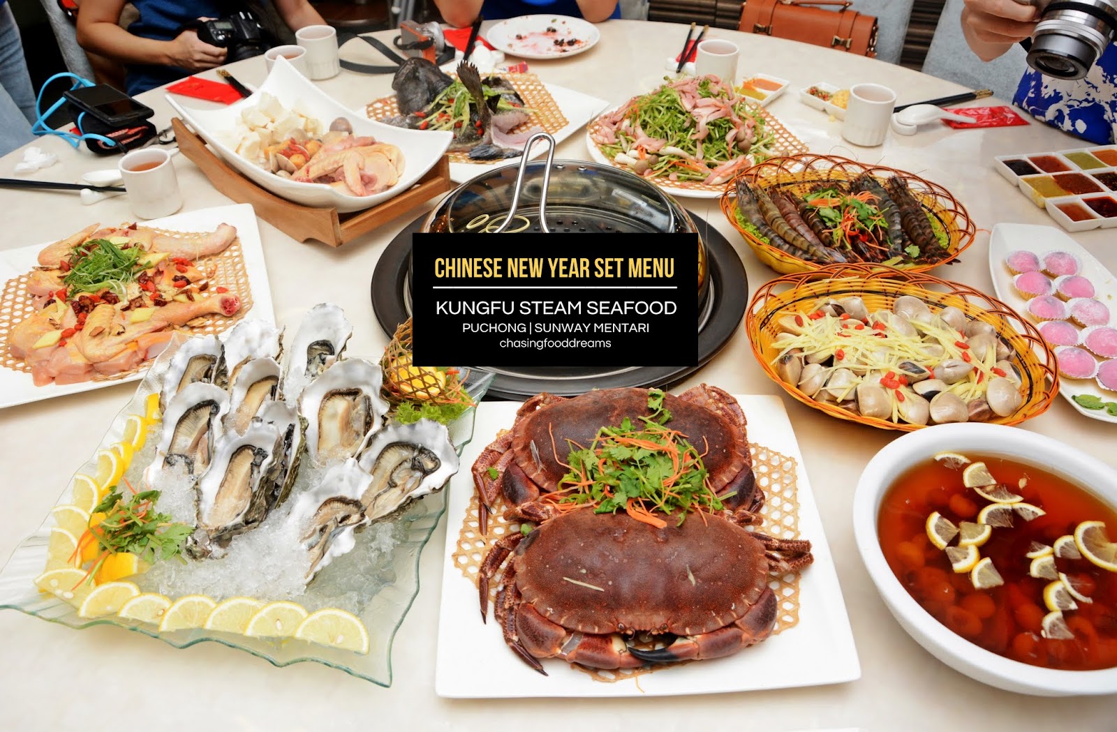 CHASING FOOD DREAMS: Kungfu Steam Seafood @ Bandar Puteri, Puchong