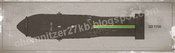 Military digressions: Colour markings of German bombs 1939-1945