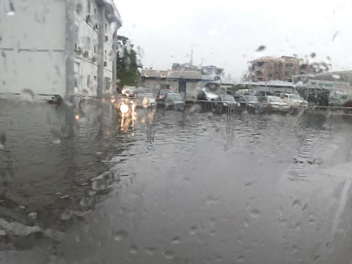 Photos from the flood in Lagos today
