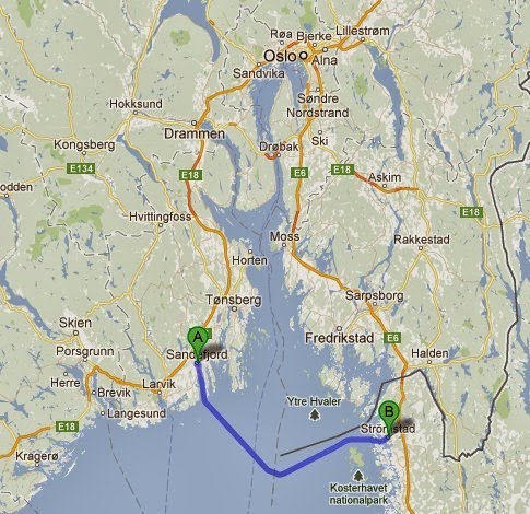 Moje Flagi: Sandefjord & Strömstad w jeden dzień (Norwegia i Szwecja)