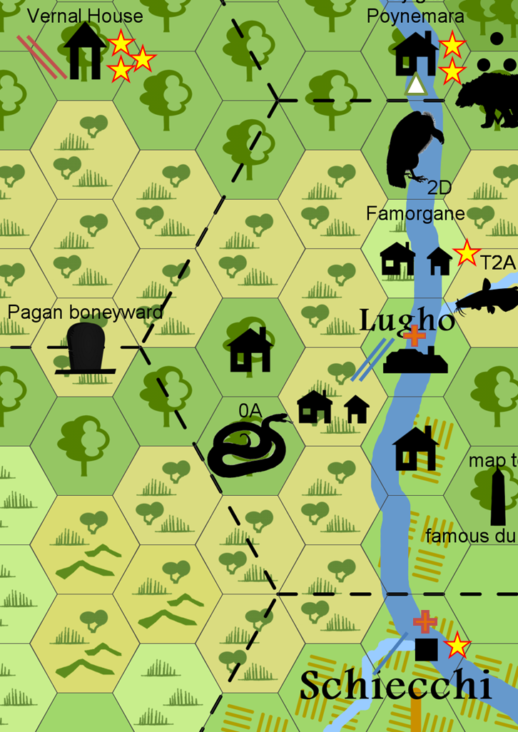 Roles, Rules, and Rolls: A Marked-Up Map