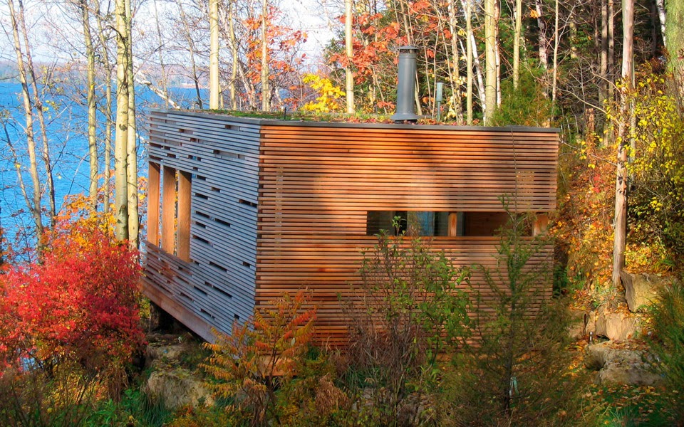 Coolest Cabins: Sun set cabin