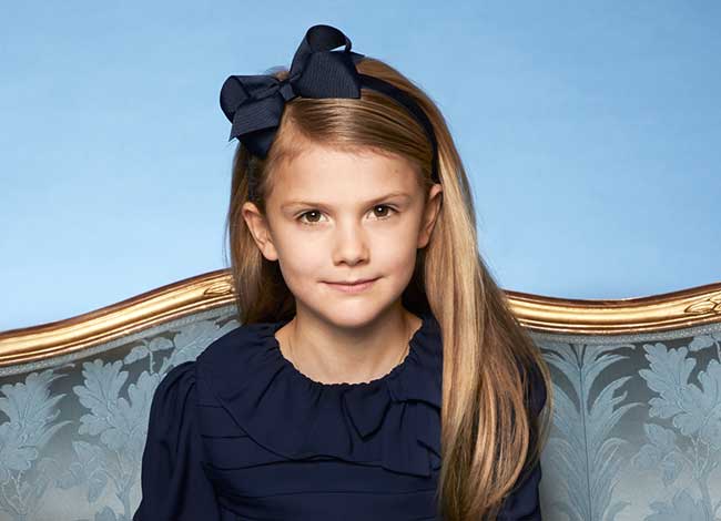 Gorgeous new photos released of Princess Estelle of Sweden ahead of her ...