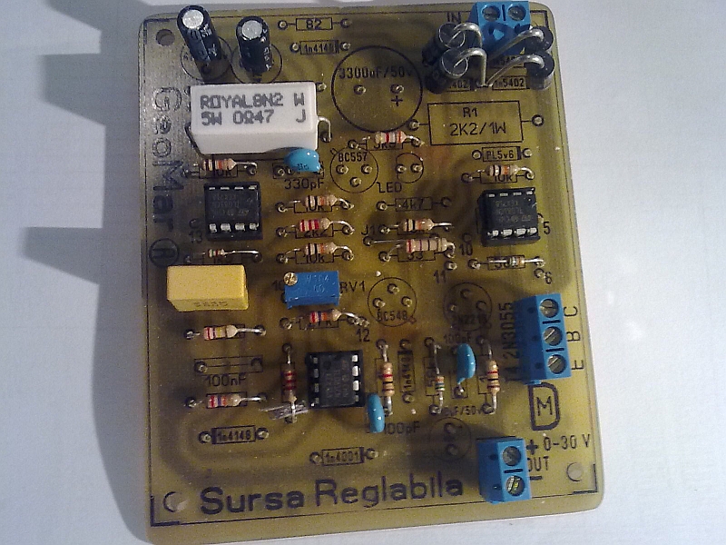 * GeoMar Blog * : Sursa Reglabila 0-30 V si curent constant 0-3A