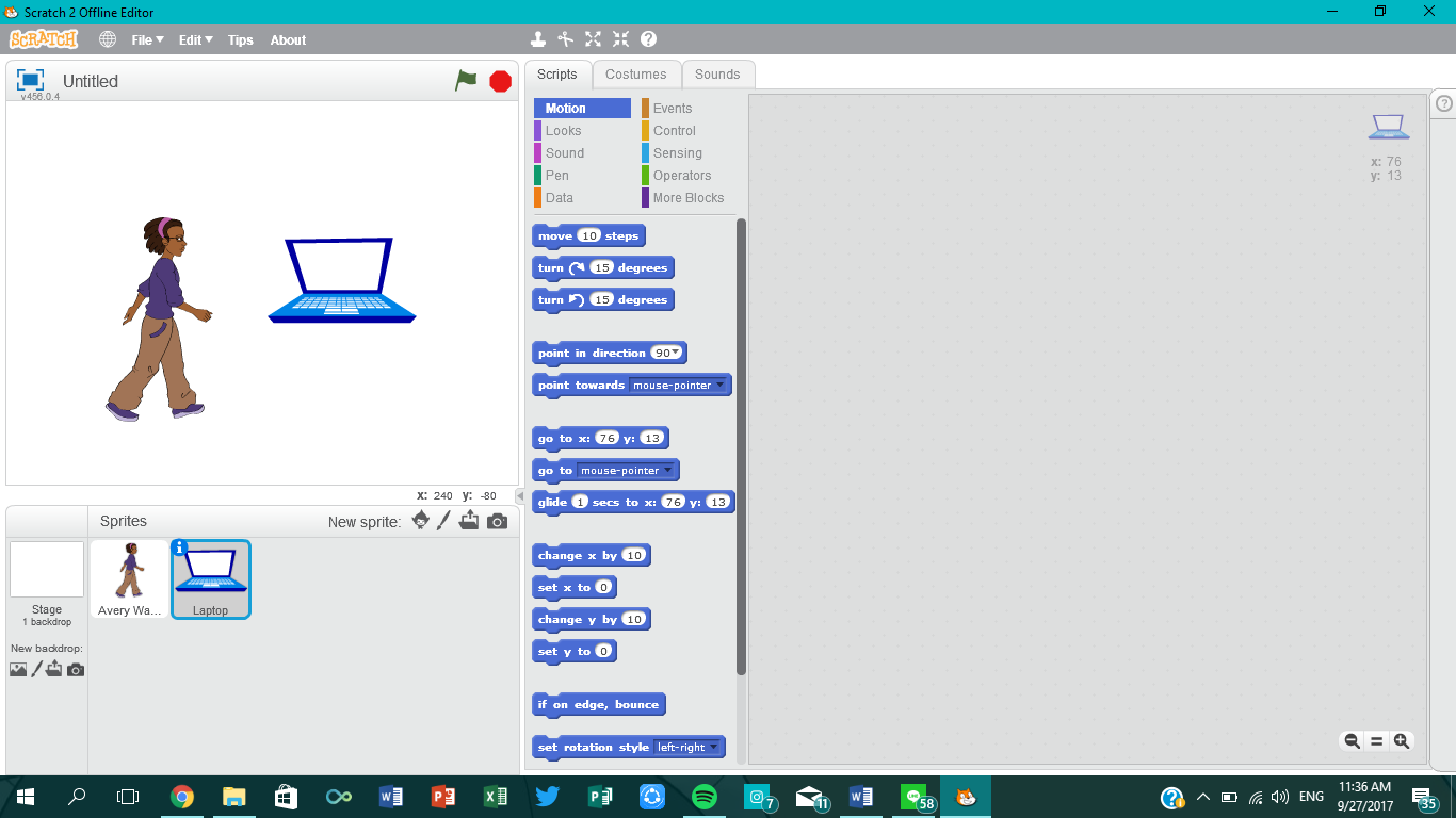 Membuat Animasi pada Scratch Step by Step