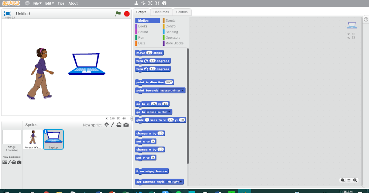 Membuat Animasi pada Scratch Step by Step