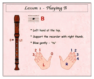 Amazing Recorder: Lesson 1 - Learning to Play B