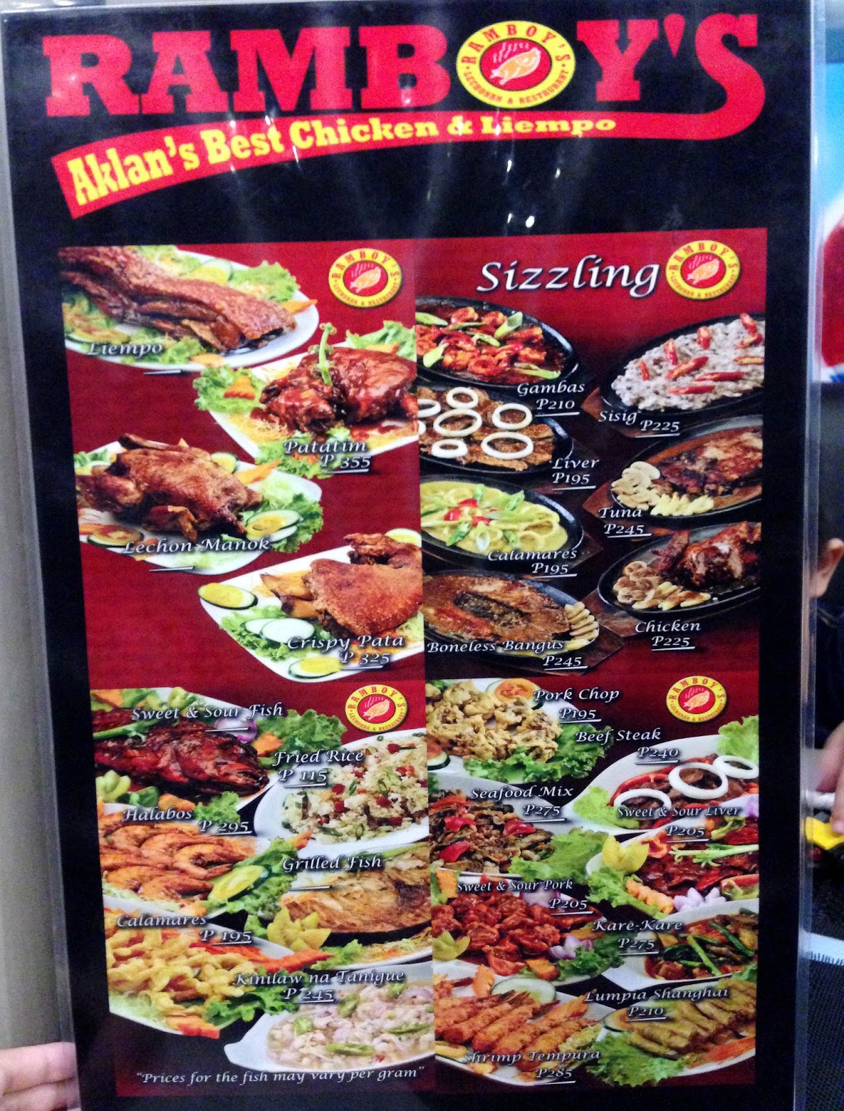 MrsMommyHolic: Ramboy's (Aklan's Best Chicken & Liempo) in BF Paranaque