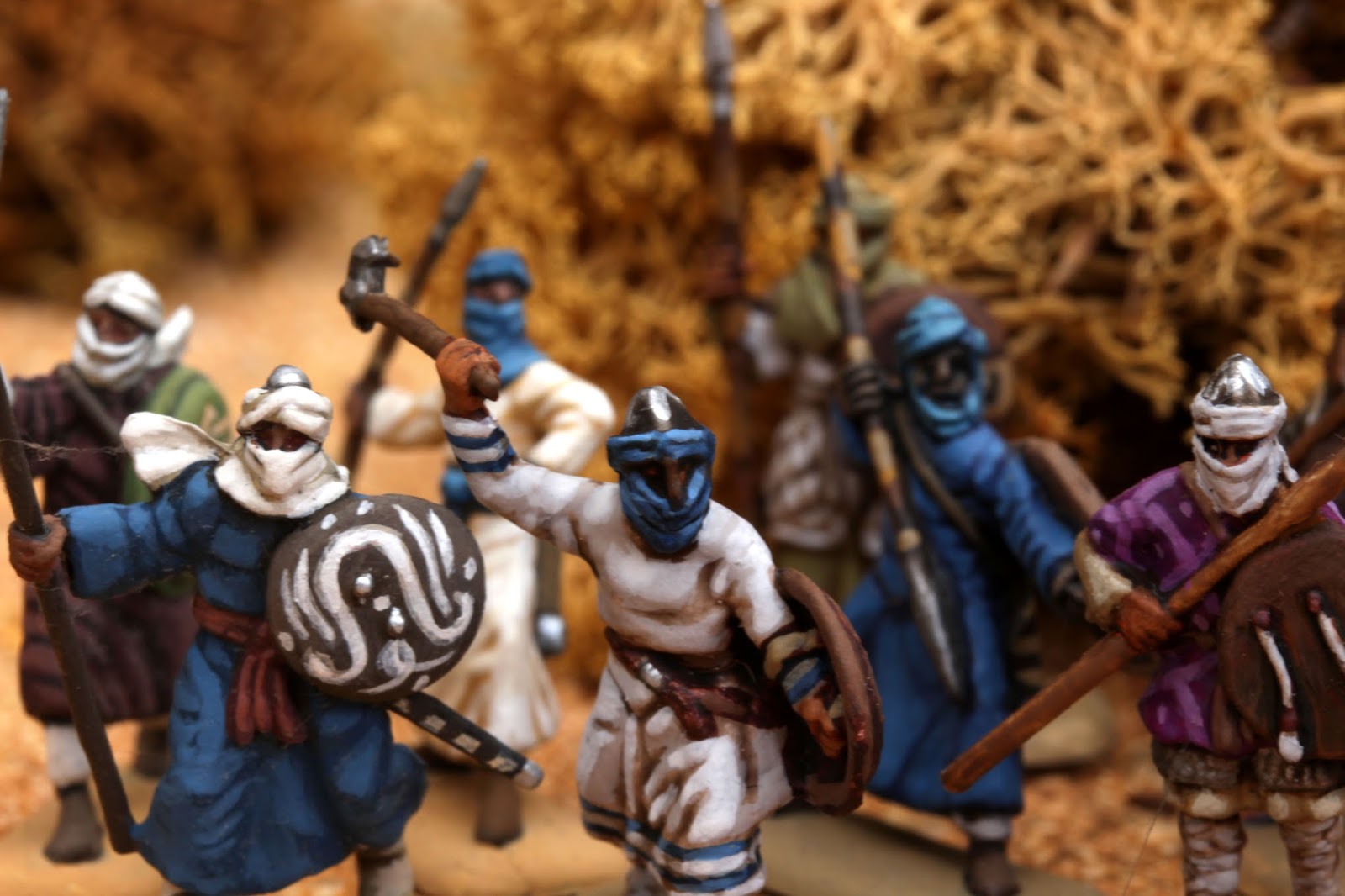 Philotep's 1/72 Minis Kingdom: Almoravid warriors