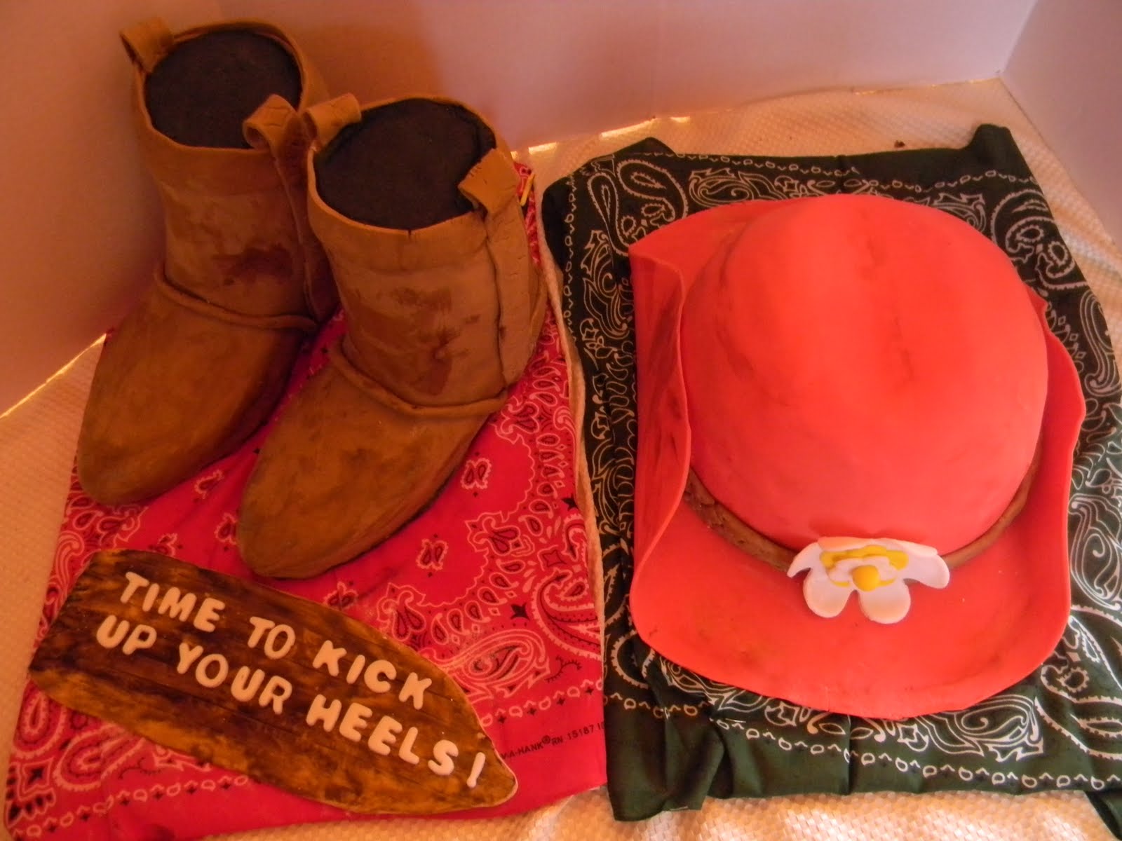 Cheryl's Cakery: Western Retirement Cake