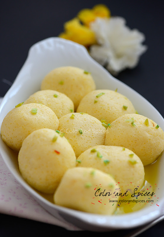 Color and Spices: first anniversary...and some rajbhog