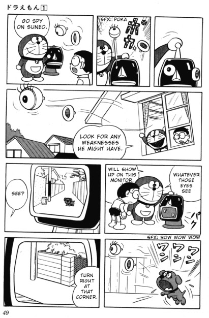 Comic doremon english ep 3 - Đặc vụ bí mật