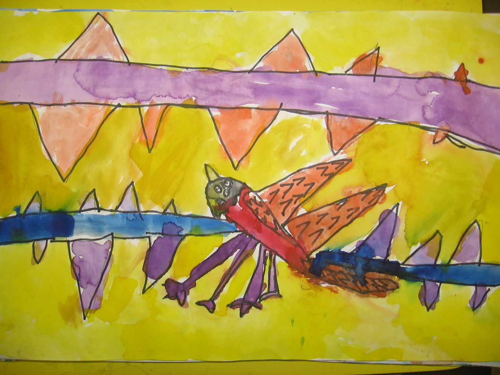 Art Matters: Cubist/Expressionist Birds