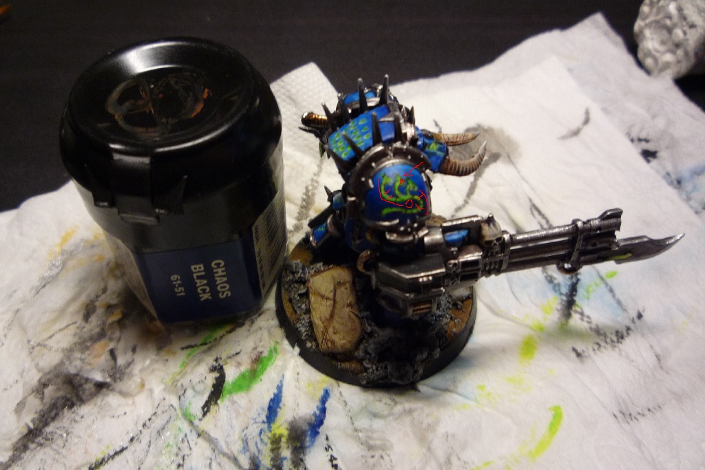 Super Massive Beast: Alpha Legion color scheme tutorial - step-by-step ...