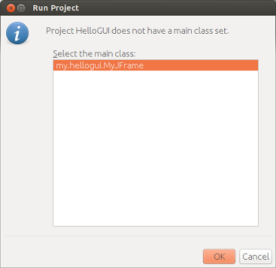 Java-Buddy: Manually create GUI application of Hello World on NetBeans ...