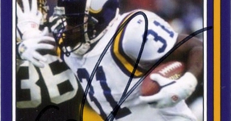 Minnesota Sports Autograph Project: SCOTTIE GRAHAM