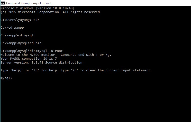 Tutorial Membuat Database Menggunakan Command Prompt Kinitekno
